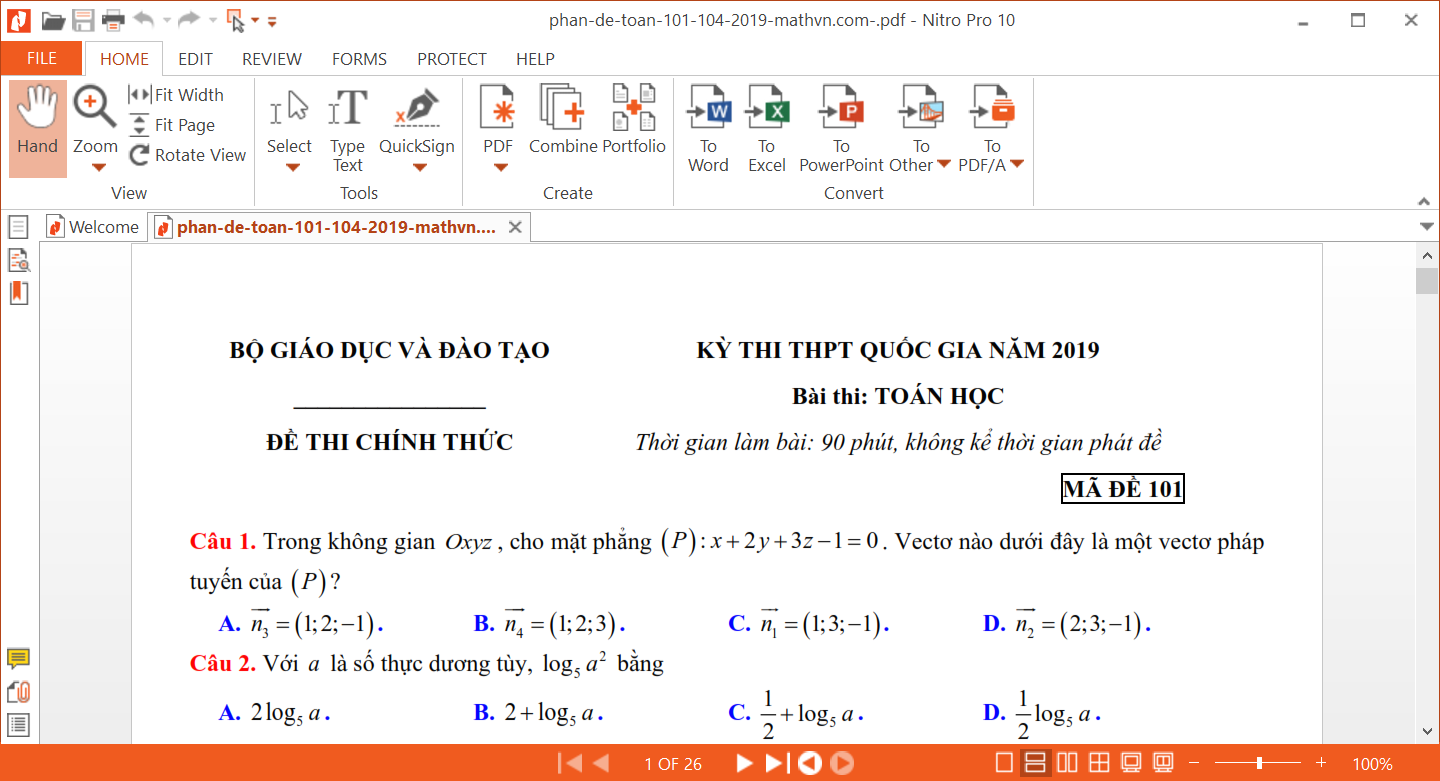 Hướng dẫn tải và cài đặt phần mềm chuyển đổi PDF sang Word với Nitro ...