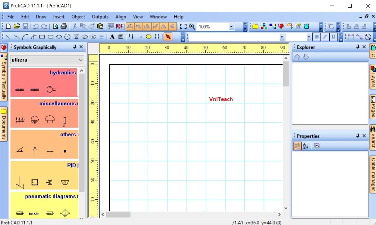 ProfiCAD 11 Full – Hỗ trợ vẽ sơ đồ mạch điện - VniTeach - Giáo viên 4.0