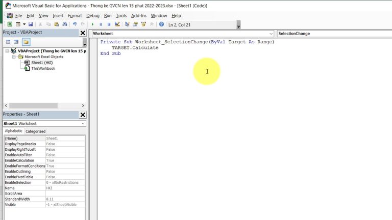 Cách tạo Highlight tự động theo dòng trong Microsoft Excel - VniTeach - Giáo viên 4.0