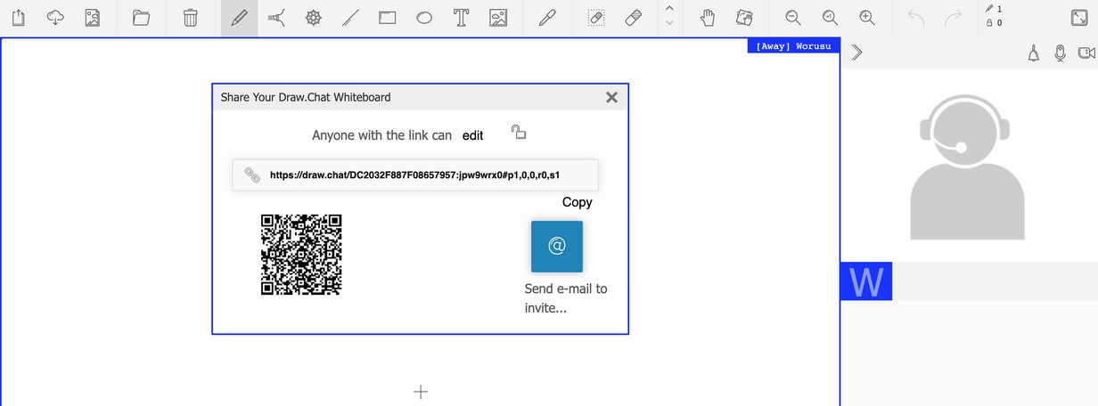 DrawChat – Hội họp trực tuyến với bảng trắng - VniTeach - Giáo viên 4.0