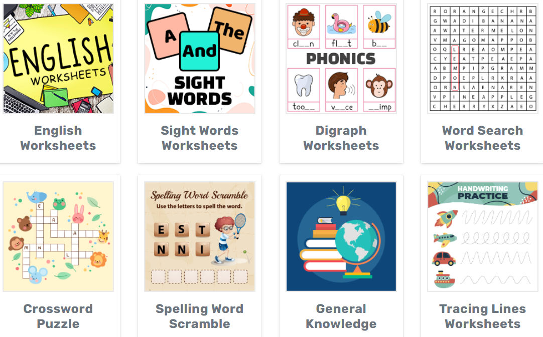 Kiddo Worksheets – Nền tảng cung cấp tài liệu học miễn phí dành cho trẻ ...