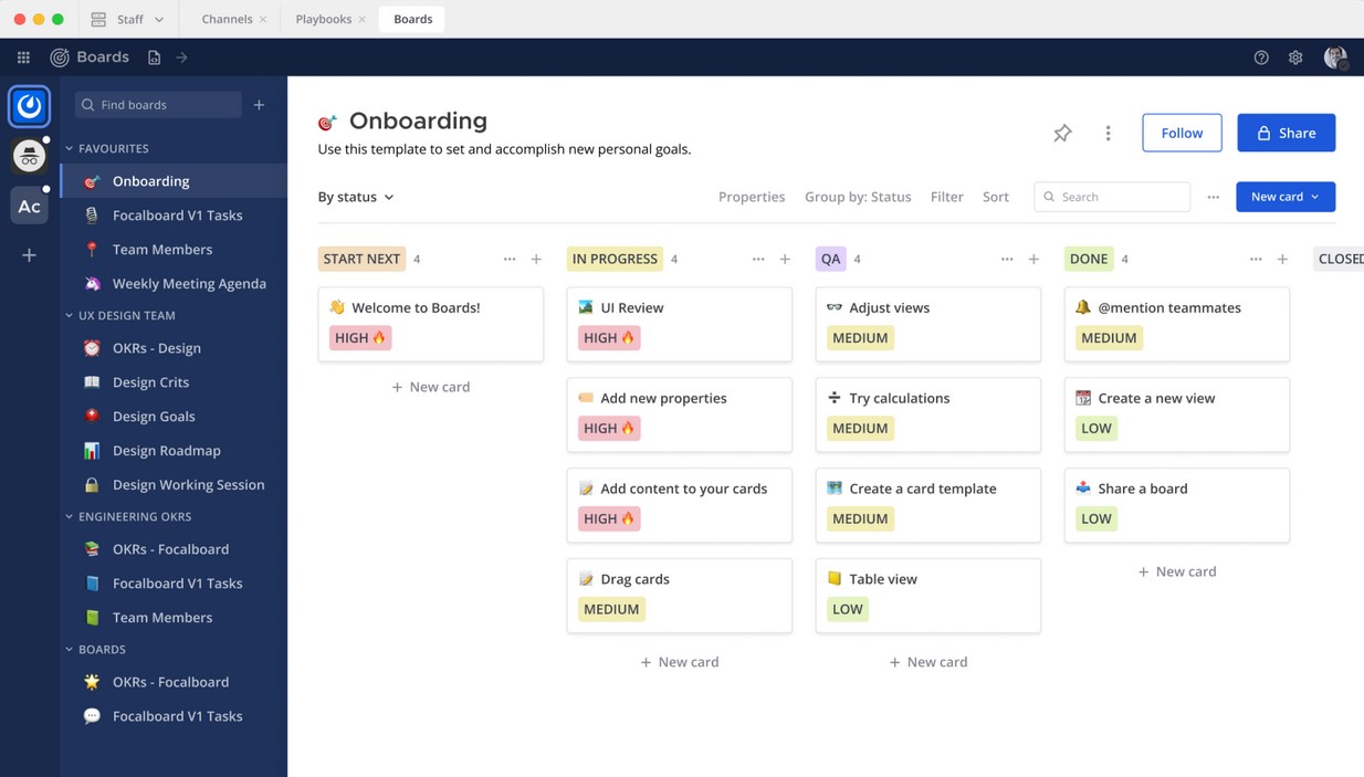Focalboard – Nền tảng quản lý dự án linh hoạt, trực quan và mã nguồn mở - VniTeach - Giáo viên 4.0