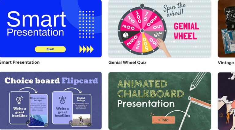 Genially – Công cụ tạo PowerPoint tương tác, sinh động và chuyên nghiệp - VniTeach - Giáo viên 4.0